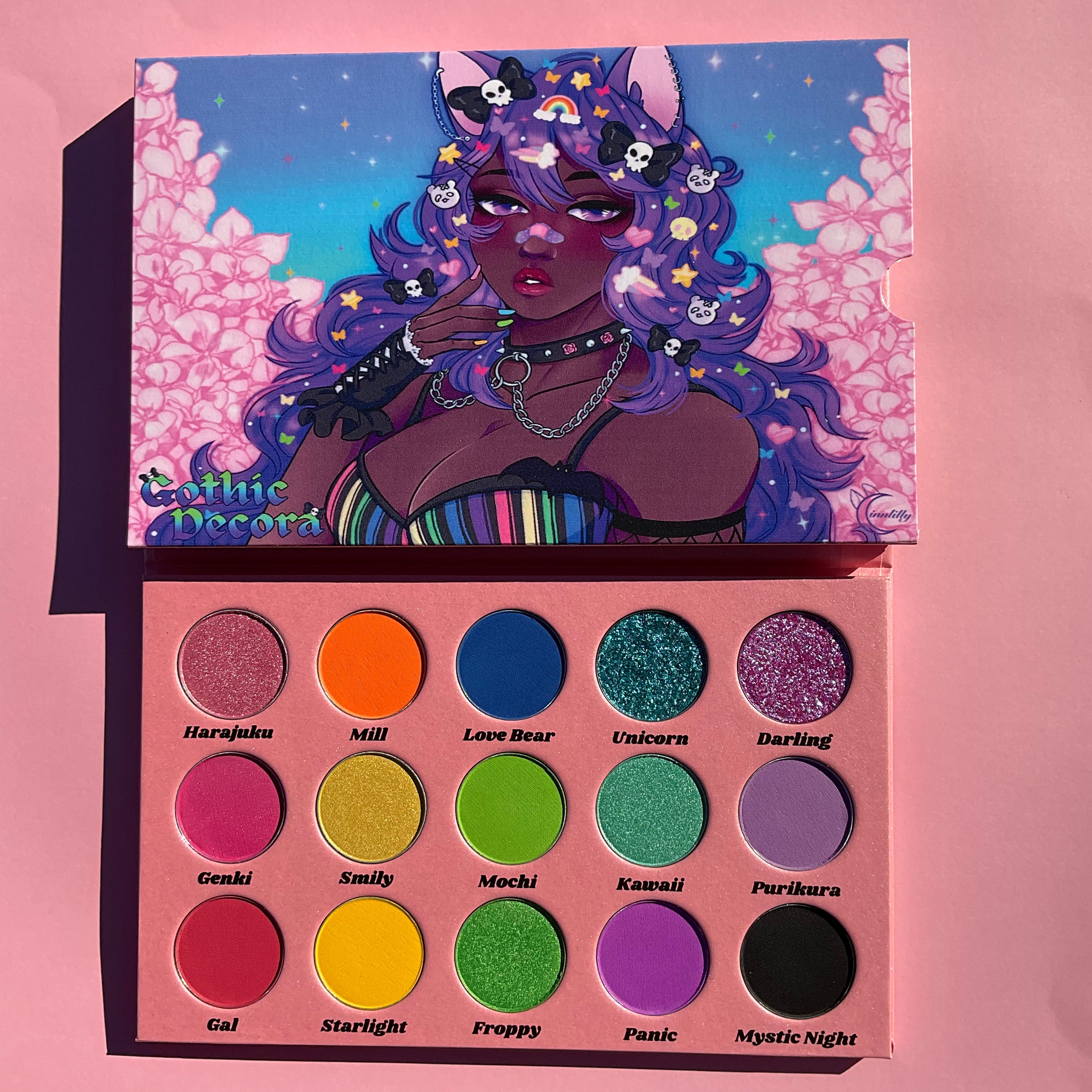 Gothic Decora Palette – CinnLilly Cosmetics